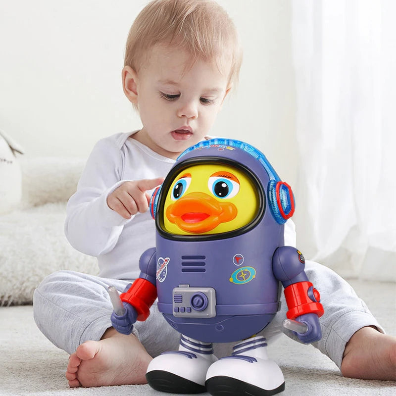 Pato Baby – Robô Dançante com Efeitos Luminosos e Música
